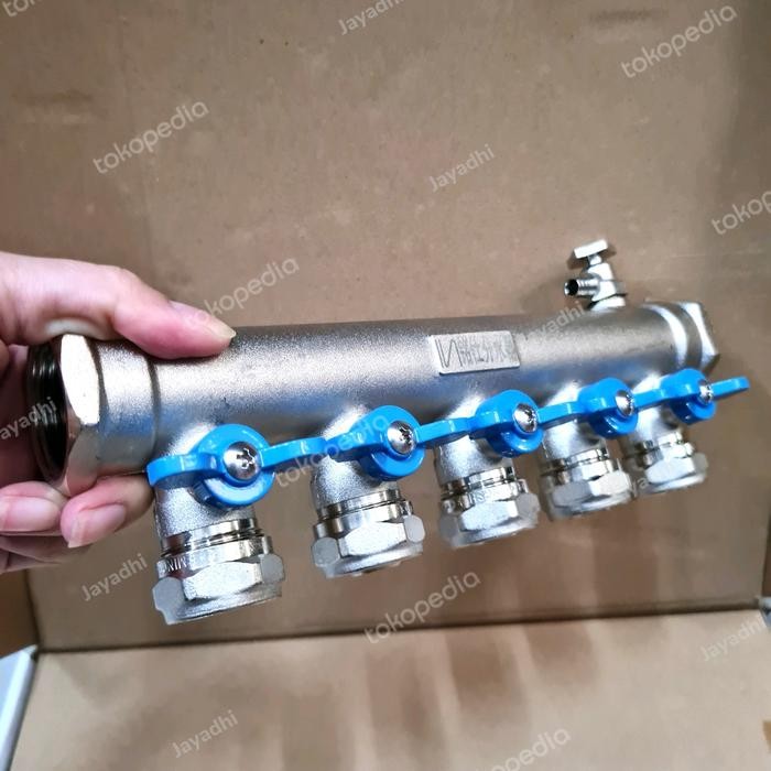 Jual Header Pipa Air Bersih Manifold Cabang Pipa Pembagi Jalur 1" x ...