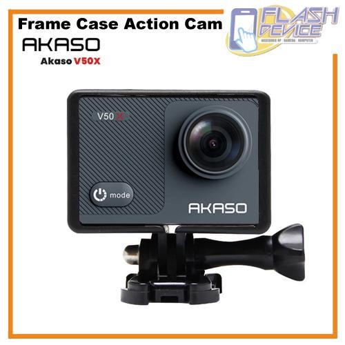 Jual FRAME CASE PLASTIC ACTION CAM FOR AKASO V5X | Shopee Indonesia