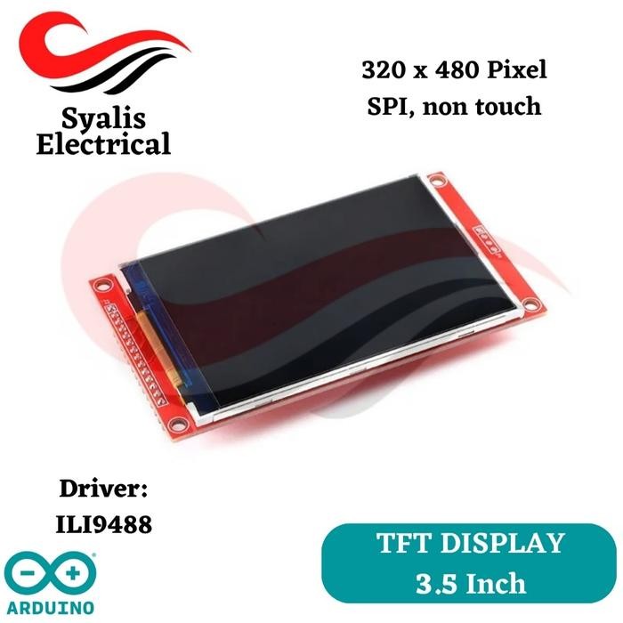 Jual DISPLAY NON-TOUCH TFT LCD OLED 3.5 INCH ARDUINO 14 PIN [SYALIS] | Shopee Indonesia