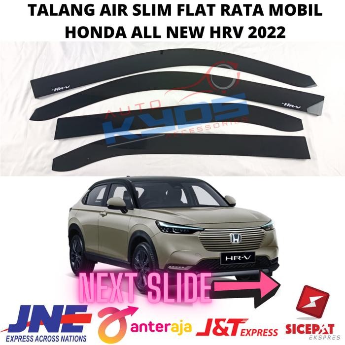 Jual Talang Air Slim Flat Rata Mobil Honda All New HRV HR-V 2022 2023 ...