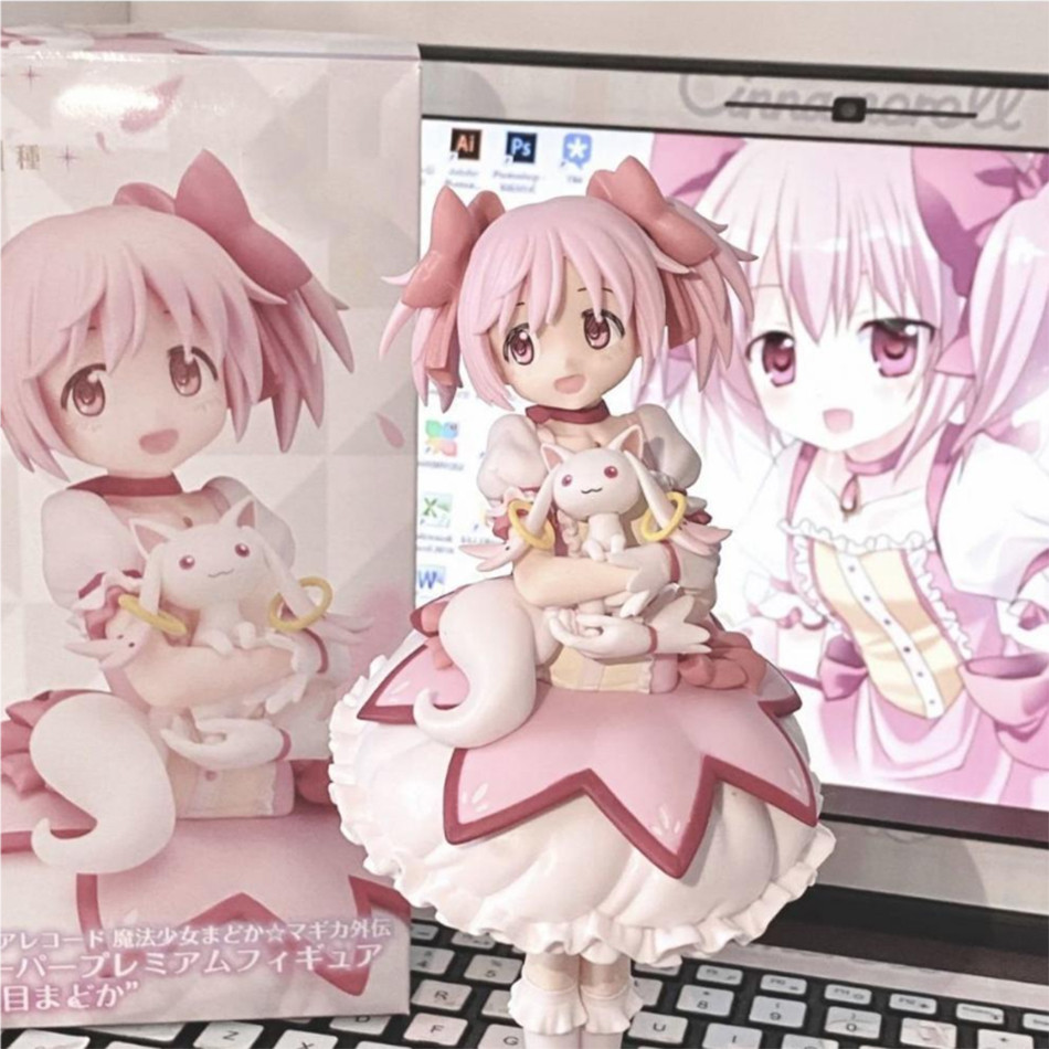 Jual 18Cm Puella Magi Madoka Magica Aniem Figure Kaname Madoka Magic ...