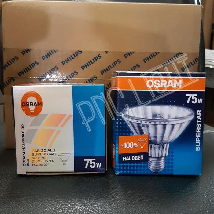 Jual OSRAM LAMPU HALOPAR PAR30 75W E27 220V | Shopee Indonesia