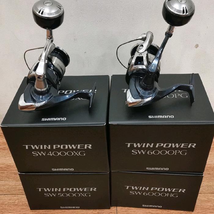 Jual Reel Spinning Shimano Twin Power SW 2021 4000/5000/6000 TP SW 2021 Lure | Shopee Indonesia