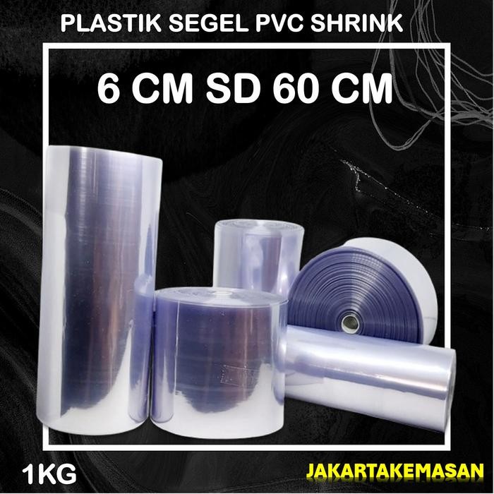 Jual Plastik PVC Shrink segel raping 1 Kg ukuran 6 sd 60cm | Shopee ...