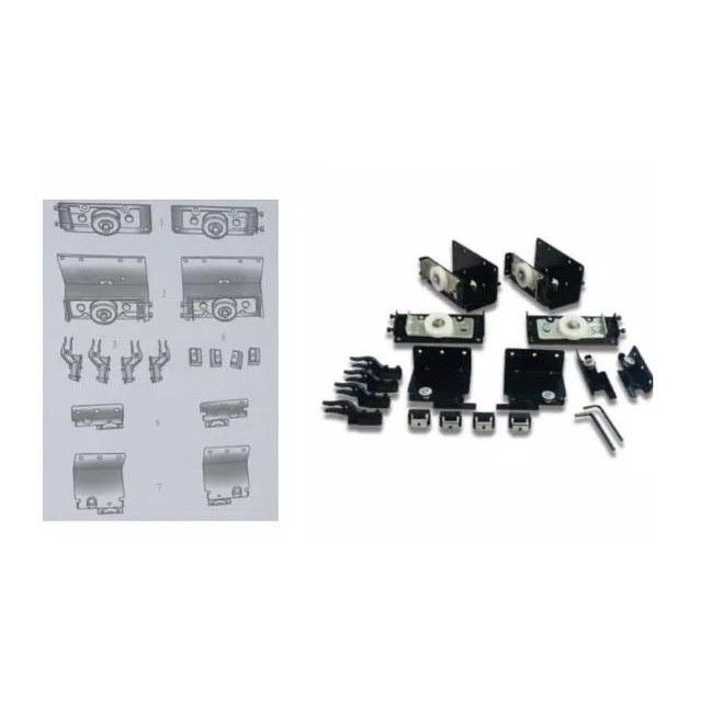 Jual RODA REL SLIDING GANTUNG HUBEN 2 DAUN ( BESERTA REL 2 METER ...