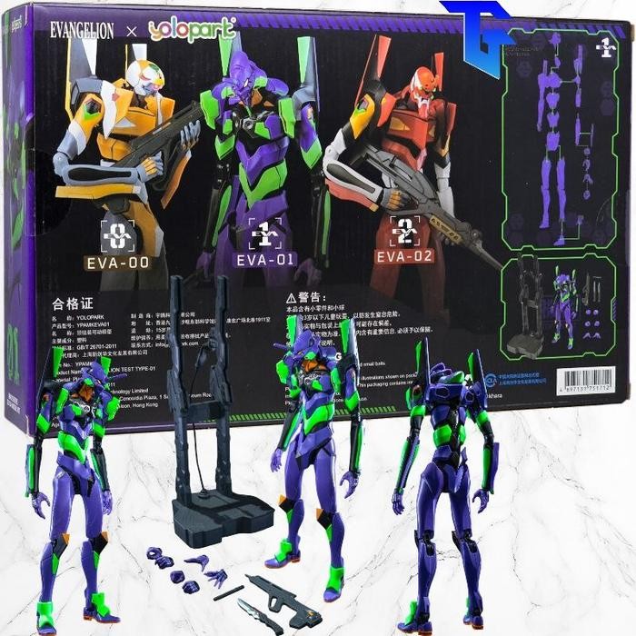 Jual YOLOPARK AMK Plamo NEON GENESIS EVANGELION - Proto Type EVA-00 ...