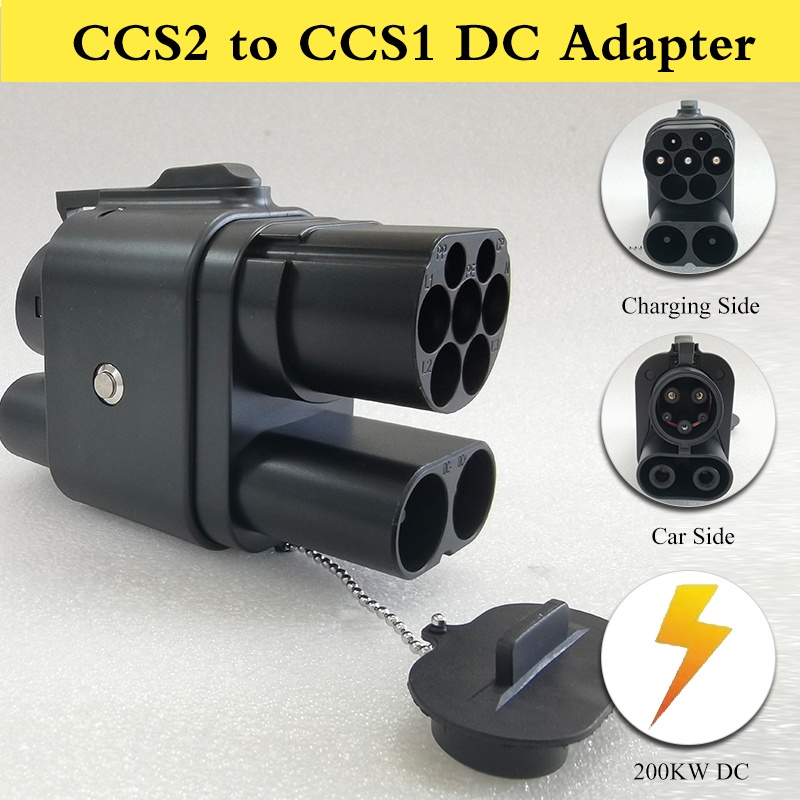 Jual NWK ccs2 to ccs1 ev charger adapter ccs combo 2 Fast charging ...