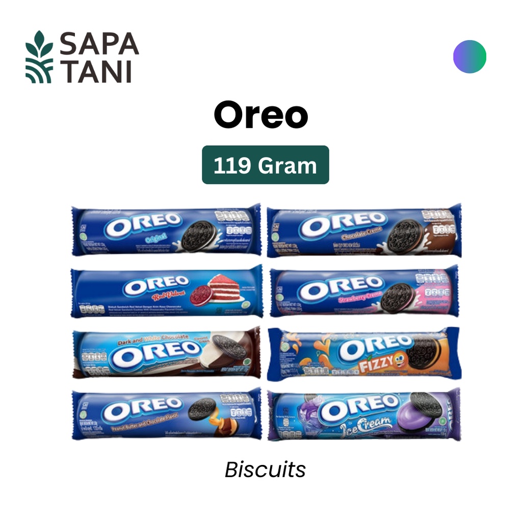 Jual Oreo 119 gram Sapatani Biskuit Cokelat dengan Cream Lembut ...