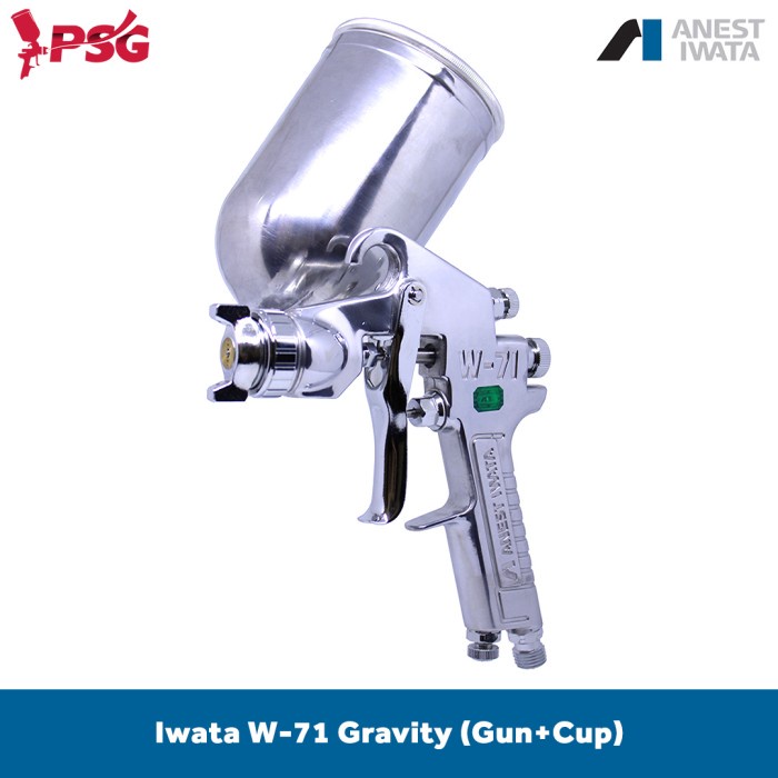 Jual Anest Iwata Spraygun W-71-21G / Pc-4S Komplit Set Tabung | Shopee Indonesia