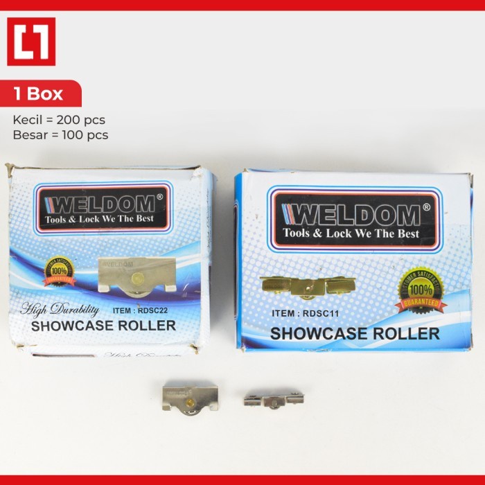 Jual TERBARU Roda Pintu Etalase Showcase Geser Sliding Kecil / Besar 1 ...