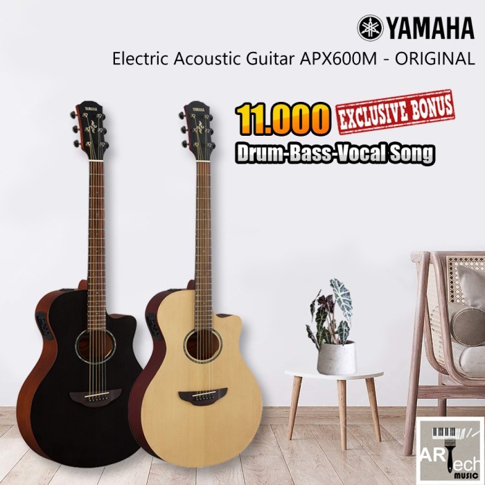 Jual Gitar Akustik Elektrik YAMAHA APX600M / APX 600M / APX600 M /APX 600 M | Shopee Indonesia