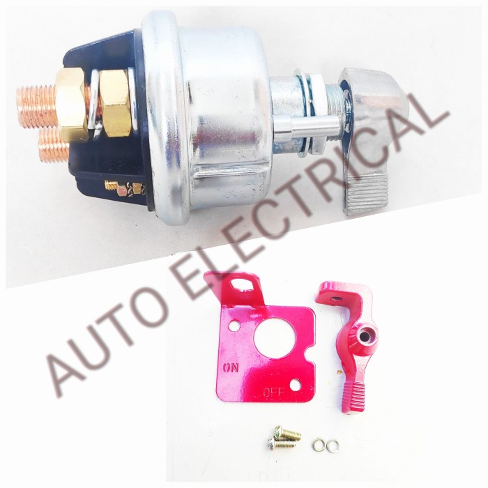 Jual Heavy Duty Battery Isolator / Battery Master Switch + Lever Kit ...