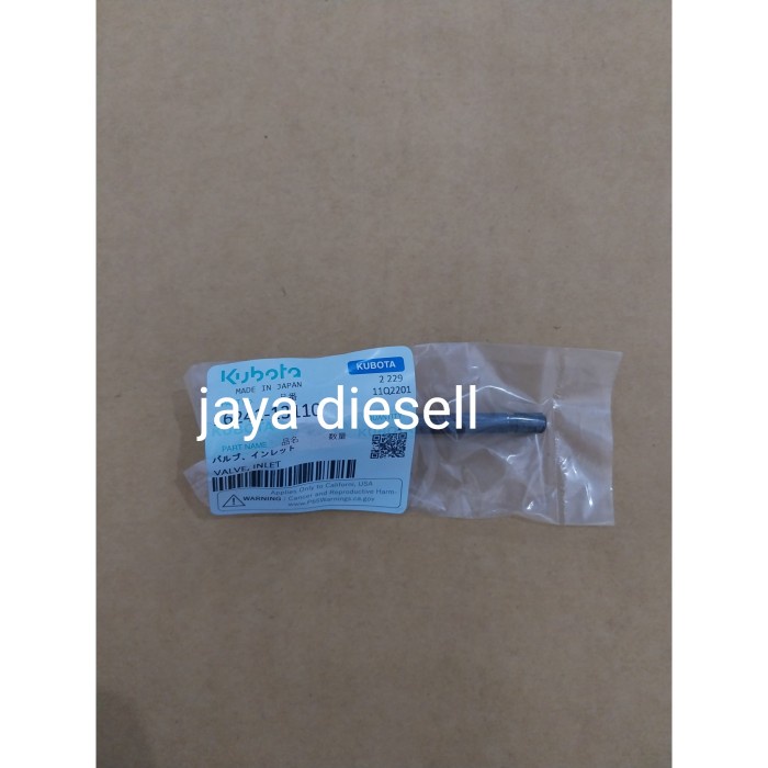 Jual Valve Inlet D1105/Klep Minyak D1105/Kubota | Shopee Indonesia