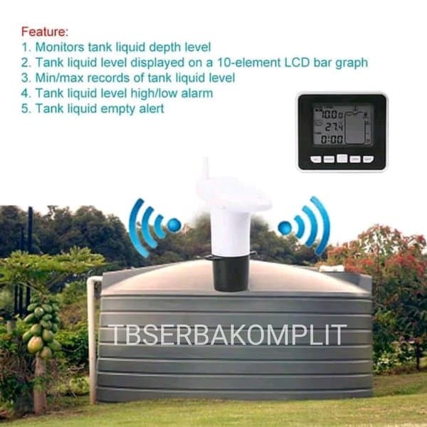 Jual Alat Monitor Ketinggian Air Dalam Bak Air Toren Water Tank Dengan ...