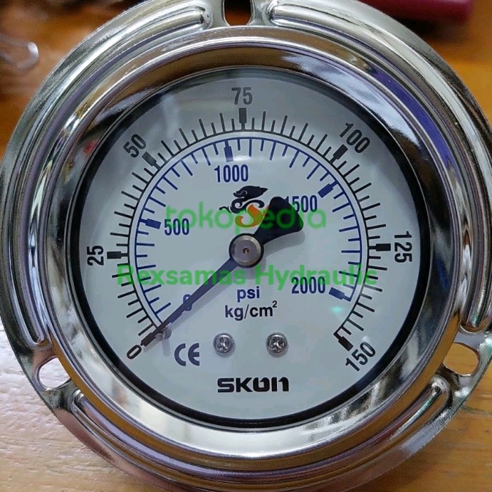 Jual Pressure Gauge 2,5" 150 Bar Payung (Skon) | Shopee Indonesia