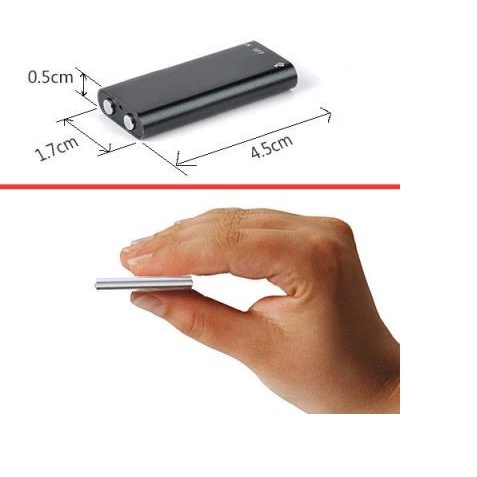Jual Super Mini Alat Perekam Suara Portable 8Gb + Mp3 | Shopee Indonesia