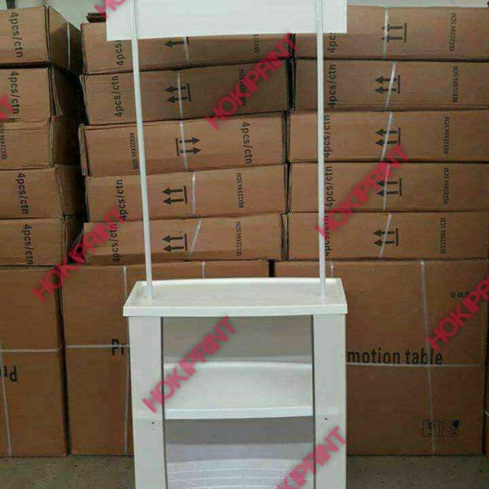 Jual Meja Promosi/Event Desk/Booth Portable Pvc/Stand/Event Desk Polos ...