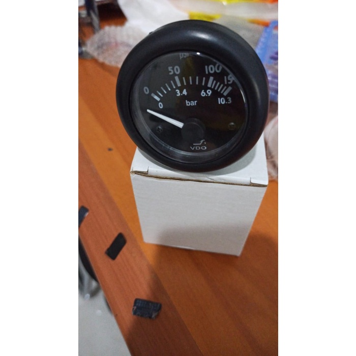 Jual Oil Pressure Gauge 24V Vdo Opg-24V Gauge Meter Tekanan Oli | Shopee Indonesia