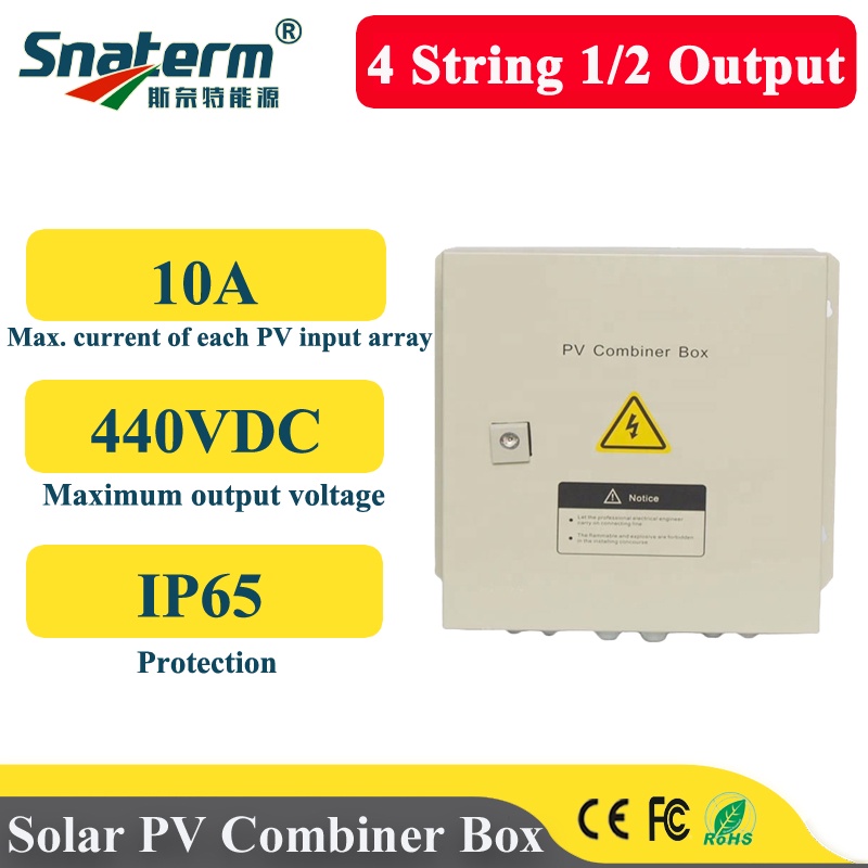 Jual Sine 4 String Pv Solar Input Array 1 Pv Solar Output 2 Pv Solar Output Solar Pv Combiner