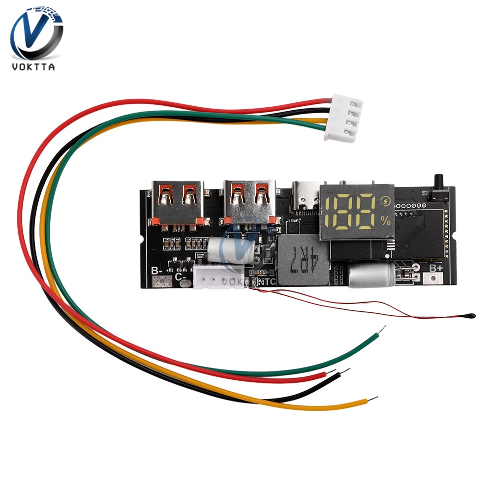 Jual MDA 3S 4S 5S 65W 100W Power Bank 18650 Charging Circuit Board ...