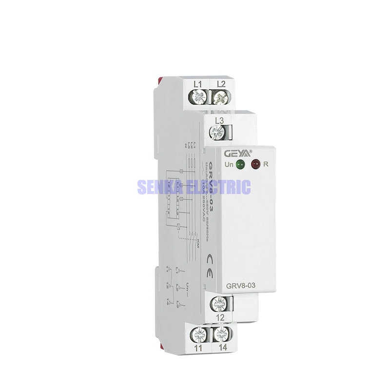 Jual CAUD 3 Phase Power Control Relays Phase Sequence Failure ...