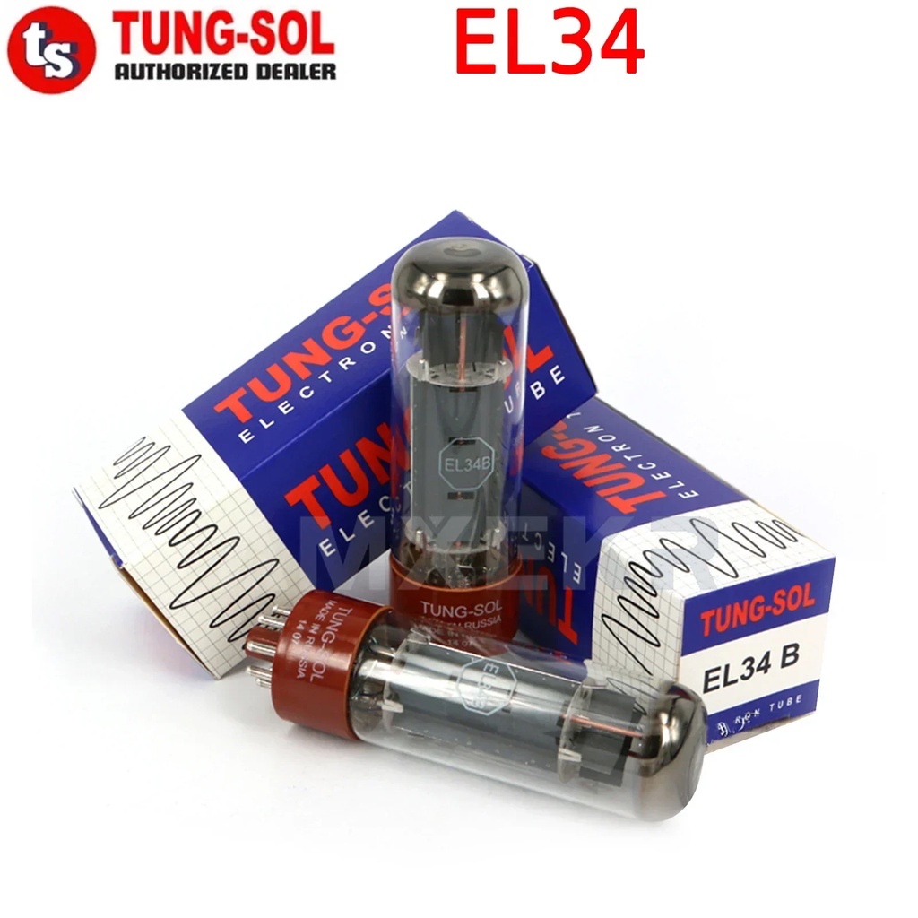 Jual DIYQU TUNG-SOL EL34 Electronic Tube Replacement 6CA7 6P3P 6L6 Vacuum Tube Original Factory ...