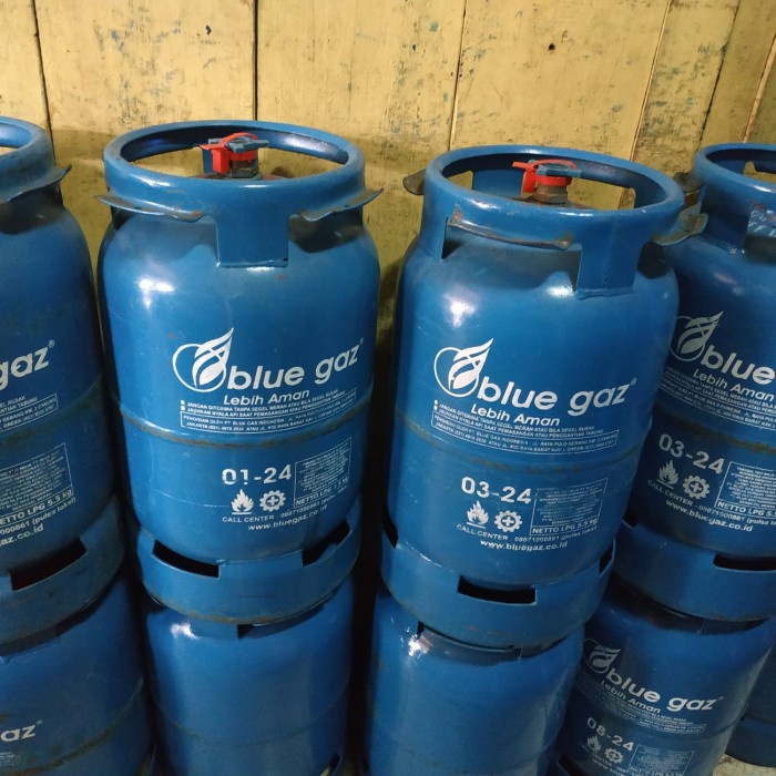 Jual Tabung Gas Lpg Tabung Blue Gaz + Isi Hemat Aman Sni | Shopee Indonesia