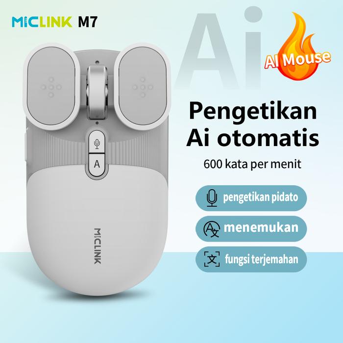 Jual Mouse AI M-7 UPGRADE CHAT GPT/Deepseek Dapat buat PPT, AI chat, source code, AI image ...