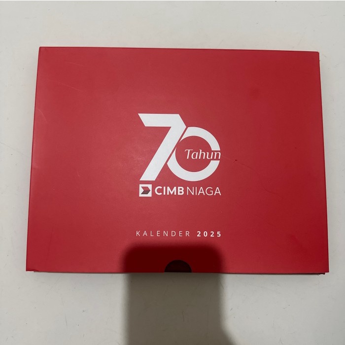 Jual Kalender Meja Bank CIMB Niaga 2025 Kode 1 | Shopee Indonesia