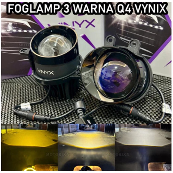 Jual Hemat Vinyx Foglamp Biled Double Laser Q4 Laser 3 Warna 3 Inchi ...