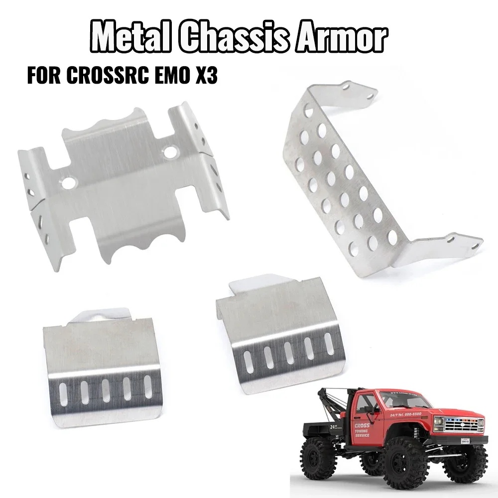 Jual Metal Chassis Armor Guard Armor For CROSSRC EMO X3 1/8 Off-road ...