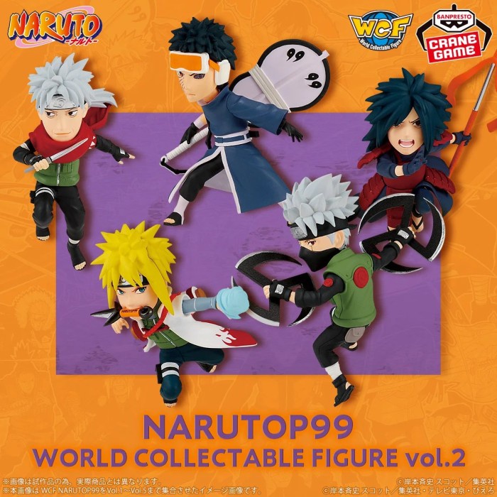 Jual WCF Naruto Narutop99 vol. 2 - Sakumo Minato Obito Kakashi Madara ...