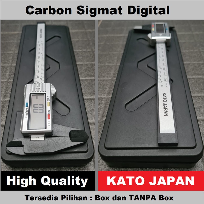 Jual NeW Jangka Sorong Sketmat Sigmat Digital Vernier Caliper Carbon LCD Screen | Shopee Indonesia