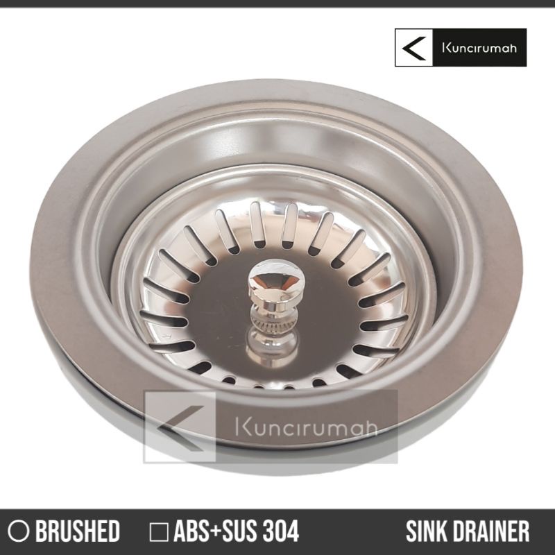 Jual Afur kitchen sink stainer elite stainless steel 304 / drainer bak ...