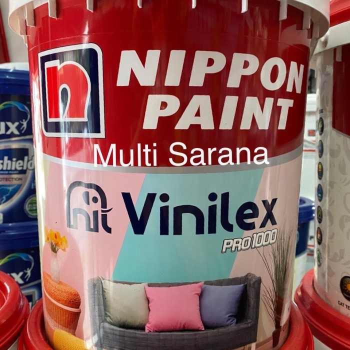 Jual VINILEX PRO 1000 PUTIH CAT TEMBOK INTERIOR 20 KG | Shopee Indonesia