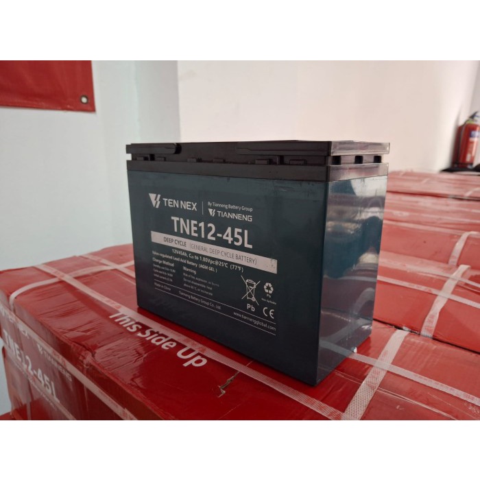 Jual BATTERY TIANNENG 12V 45AH E BIKE EVB 6-EVF-45 TNE12-45L DEEP CYCLE ...