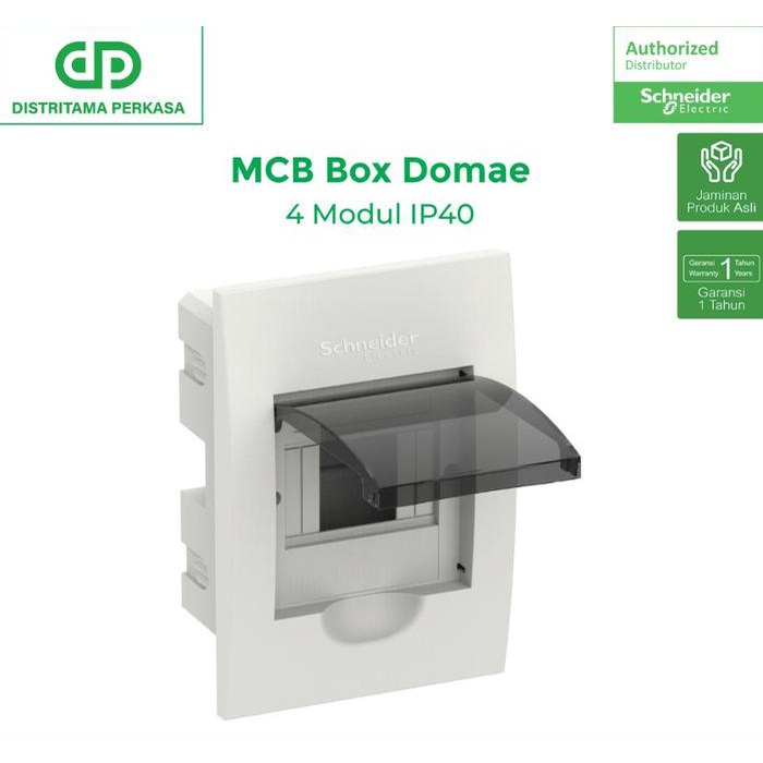 Jual Schneider MCB Box Domae IP40 4 Module - DOMH12104F | Shopee Indonesia