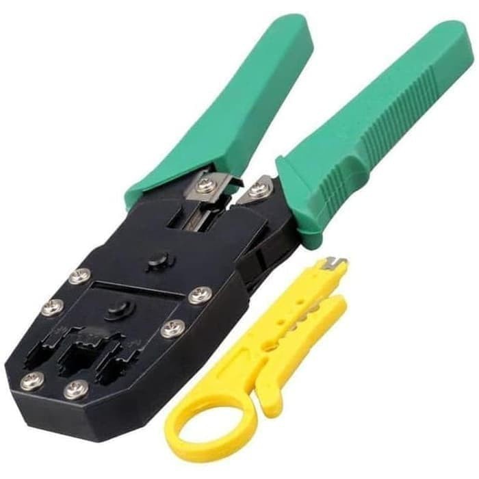 Jual Tang Crimping RJ45 RJ 11 Crimping Tool Tang Crimping Kebel LAN ...
