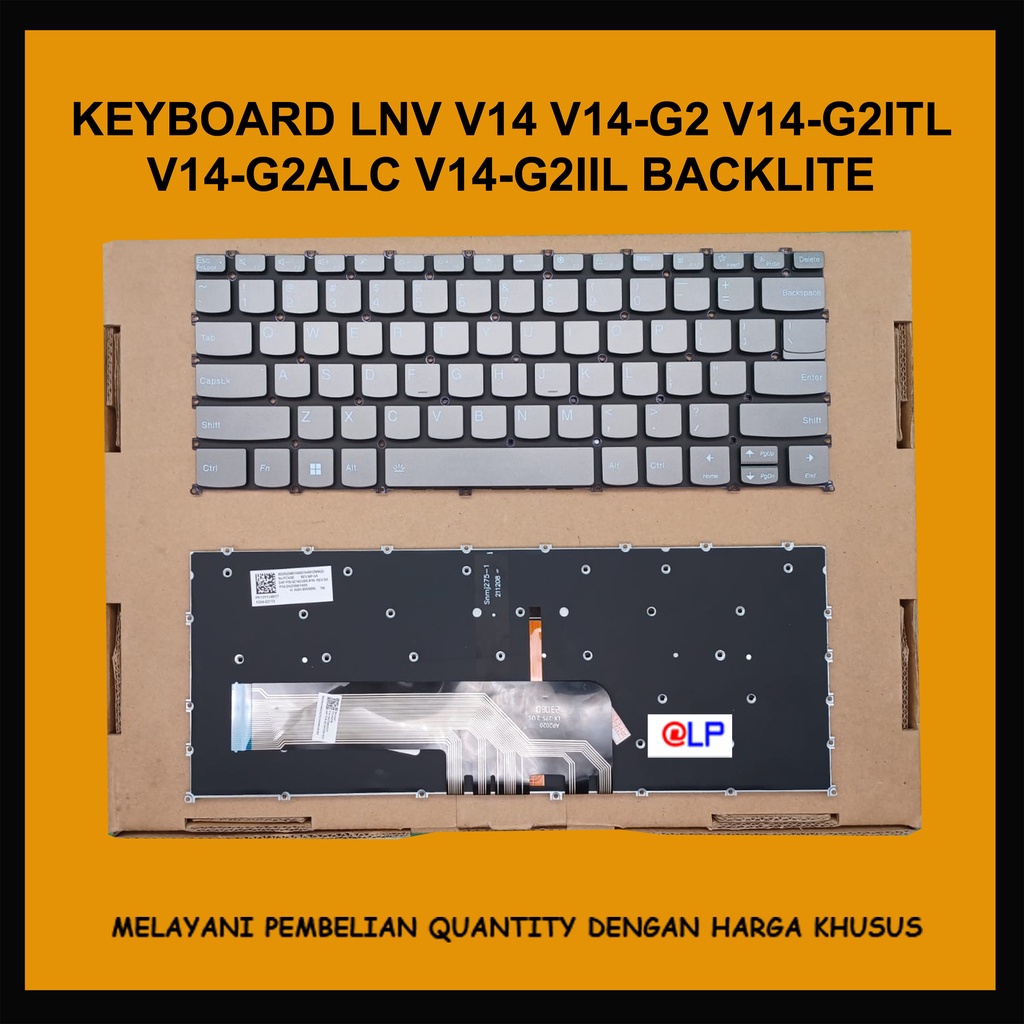Jual Keyboard Lenovo v14 v14-g2 v14-g2itl v14-g2alc v14-g2iil Backlite ...