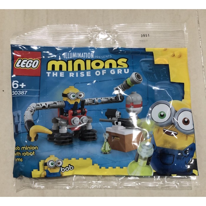 Jual Lego Polybag 30387 Bob Minion With Robot Arms Minions | Shopee ...