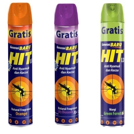 Jual MumpungReady- HIT AEROSOL 600ml ANTI NYAMUK ALAT SEMPROT CITRUS ...