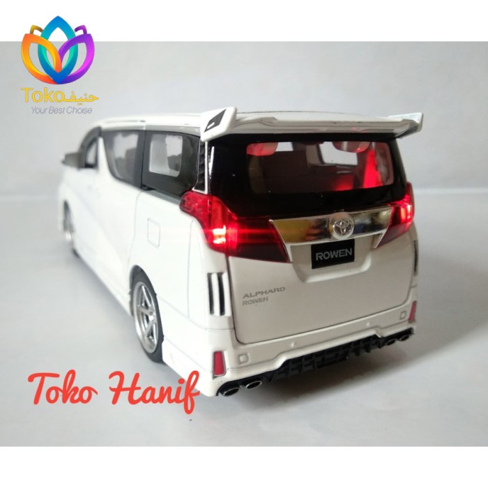 Jual Diecast Miniatur Mobil Toyota Alphard Rowen Limited Edition ...
