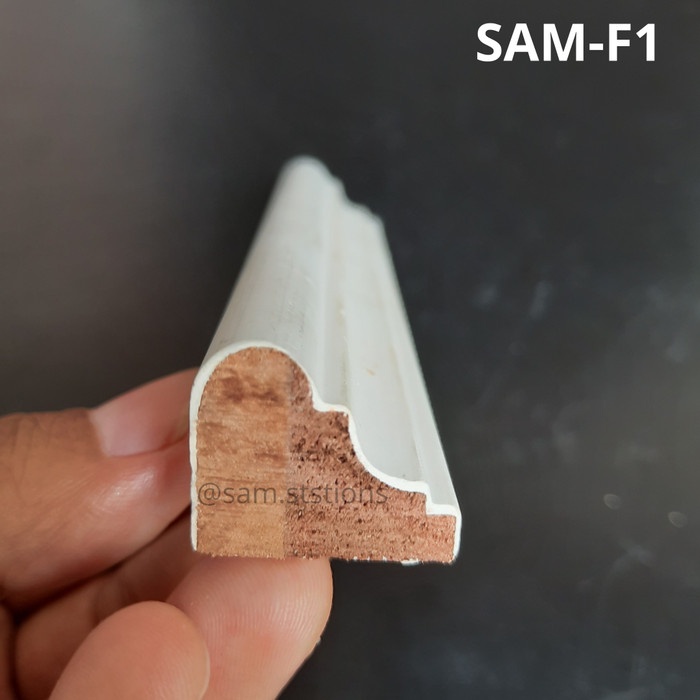 Jual SAM-F1 LIS KAYU WALL MOULDING MOLDING WAINSCOTING LIST DINDING ...