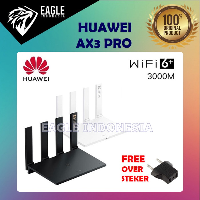 Jual HUAWEI AX3 PRO WiFi 6+ MESH Gigabit 3000Mbps Wireless Router | Shopee Indonesia