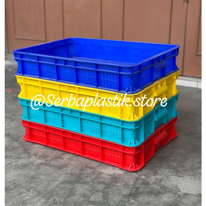 Jual Container box industri / keranjang kontainer pabrik / krat plastik ...