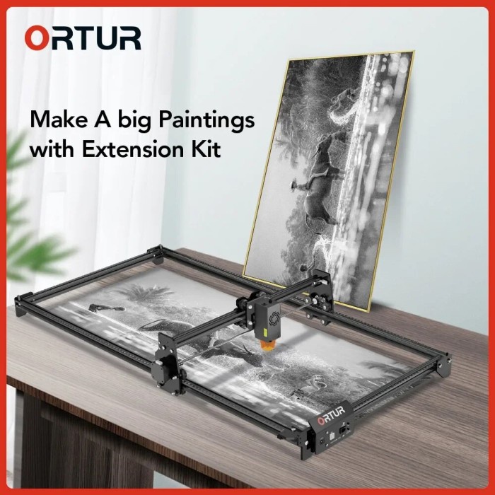 Jual ORTUR Laser Engraver 2 Pro S2 Maker Expansion Extension Kits ...