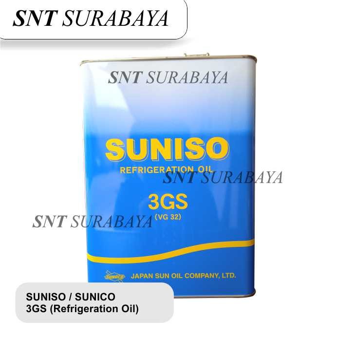 Jual OLI SUNISO / SUNOCO 3GS - OLI R22 COMPRESSOR - MINERAL OIL SUNISO 3 GS | Shopee Indonesia