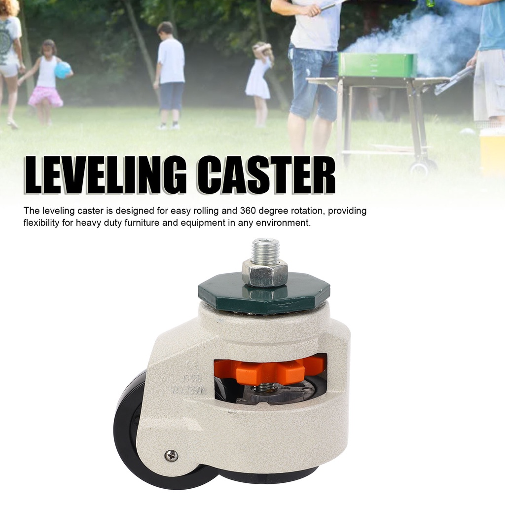 Jual Leveling Caster Leveling Stem Caster 75mm Outer Diameter Height ...