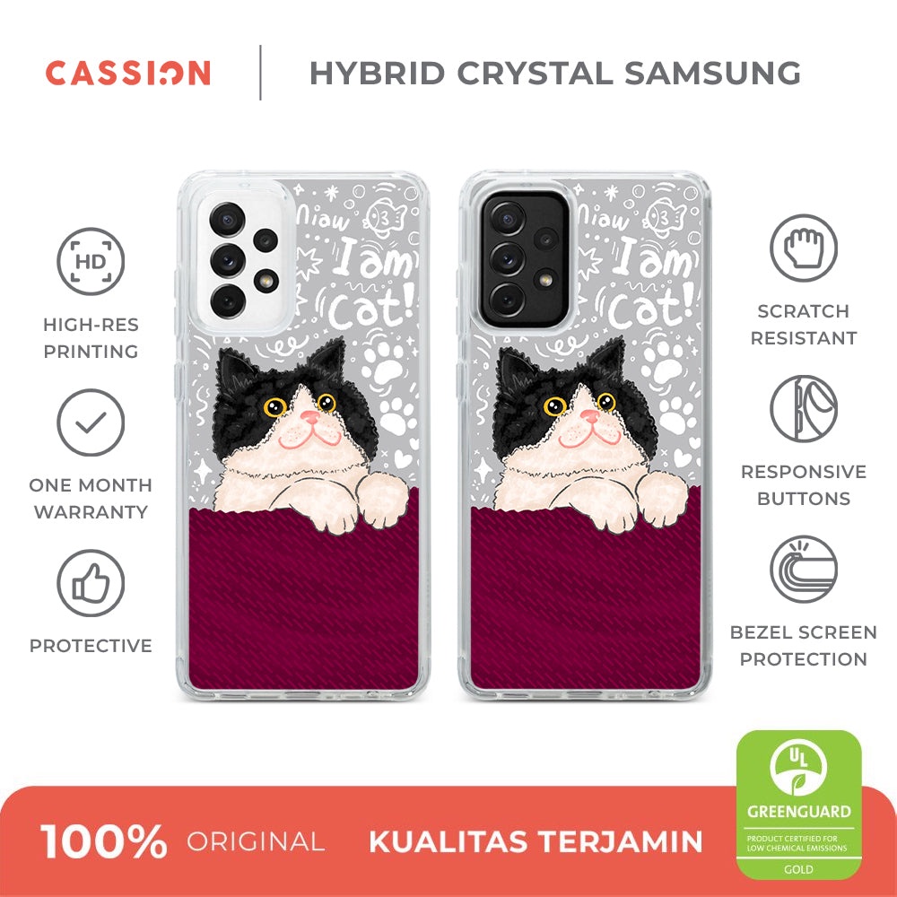 Jual Cassion Hybrid Case For Samsung A56 A36 A26 A16 A55 A35 A25 A15 A54 A34 A14 A53 A33 A73 A52 ...