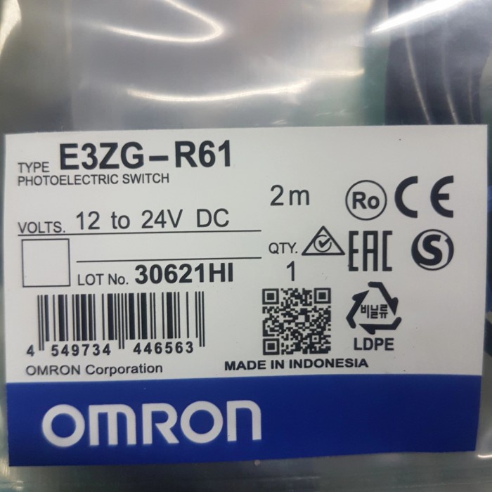 Jual Photoelectric Sensor Omron E3ZG-R61 | Shopee Indonesia